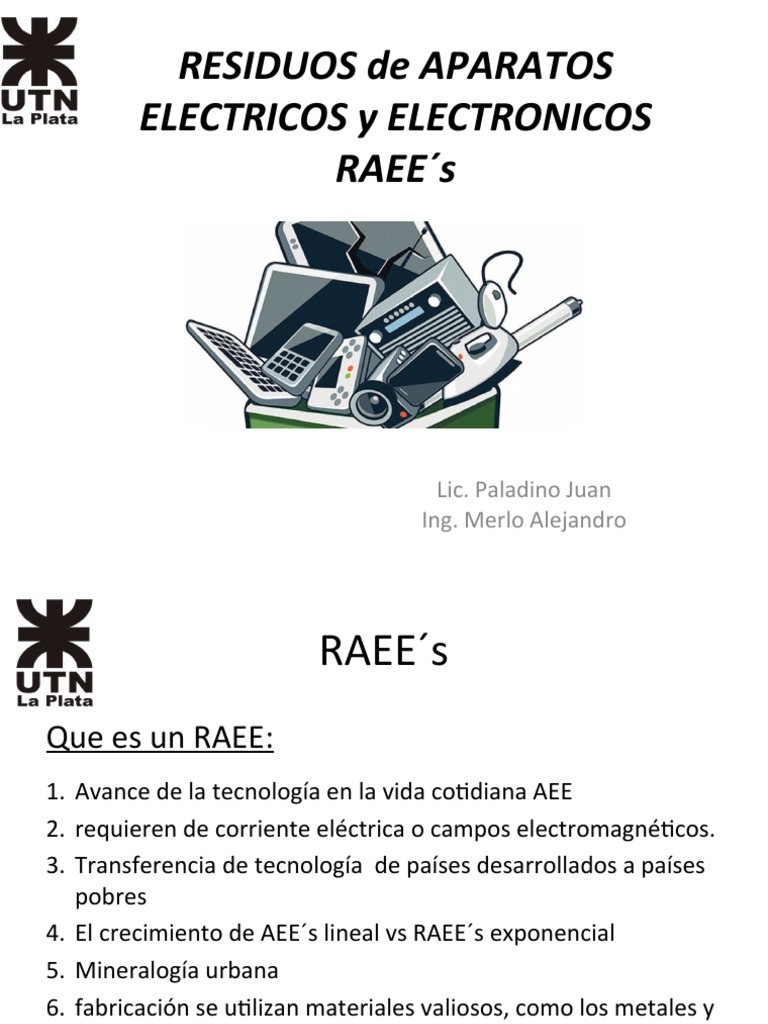 Presentacion RAEE | PDF