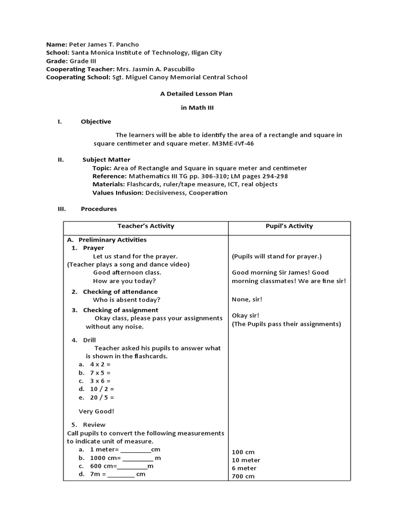 Math Grade 3 | PDF | Education Theory | Pedagogy