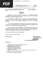 GFR Amendments for FCI Compliance | PDF