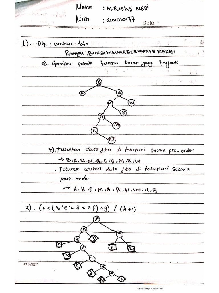 Tugas Struktur Data (M.Risky Nedi) | PDF Tugas Struktur Data (M.Risky Nedi) | PDF