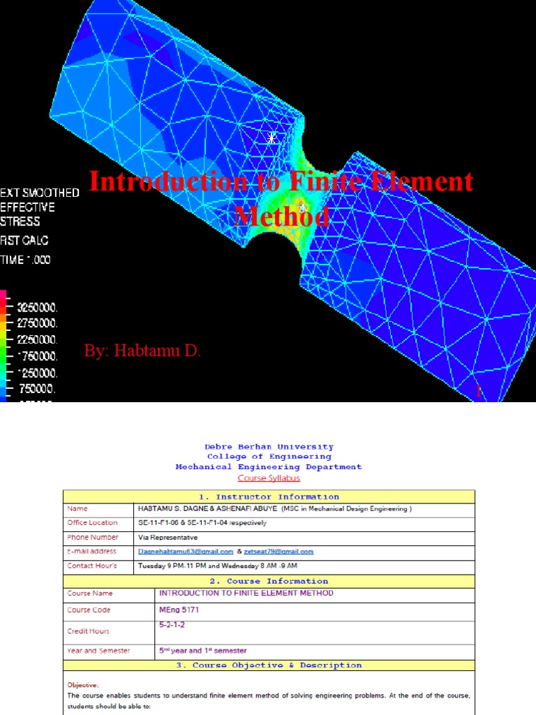 Introduction | PDF | Finite Element Method | Partial Differential Equation