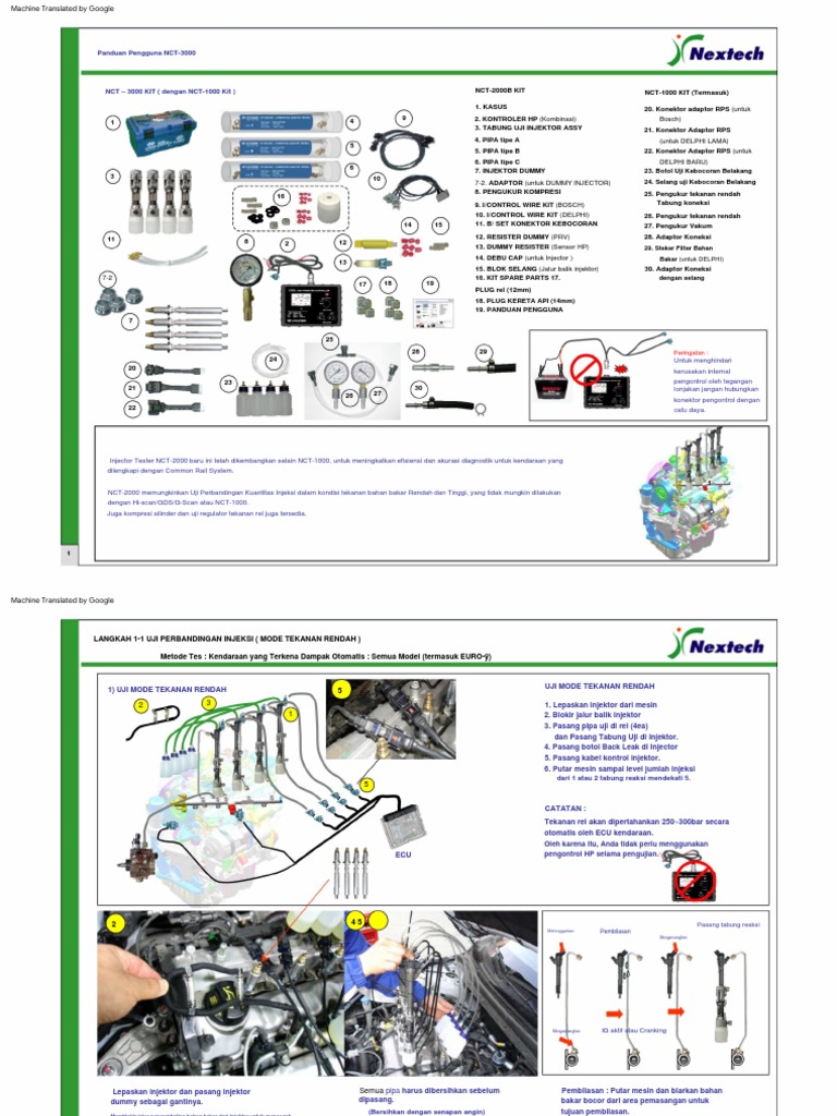 Common Rail Testing | PDF