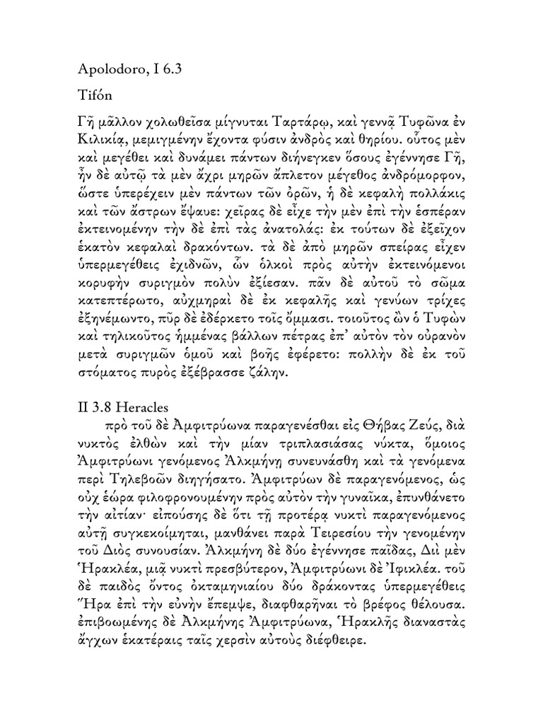 Apolodoro 1 | PDF