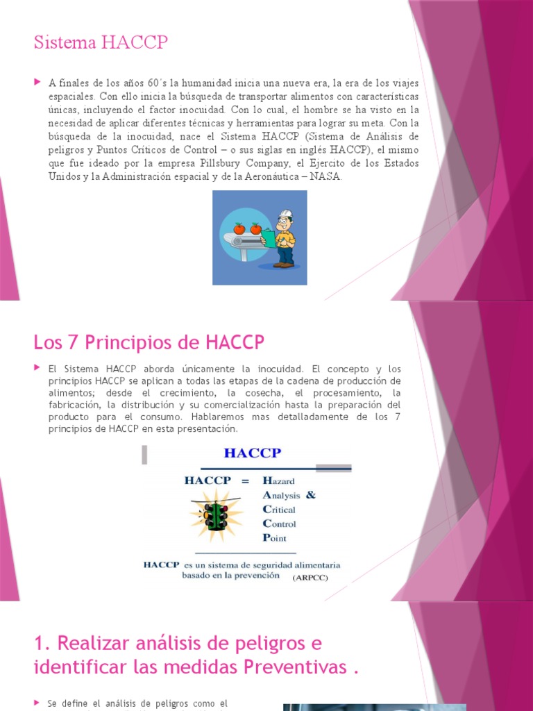 Sistema HACCP | PDF | Análisis de Riesgo y Puntos Críticos de Control