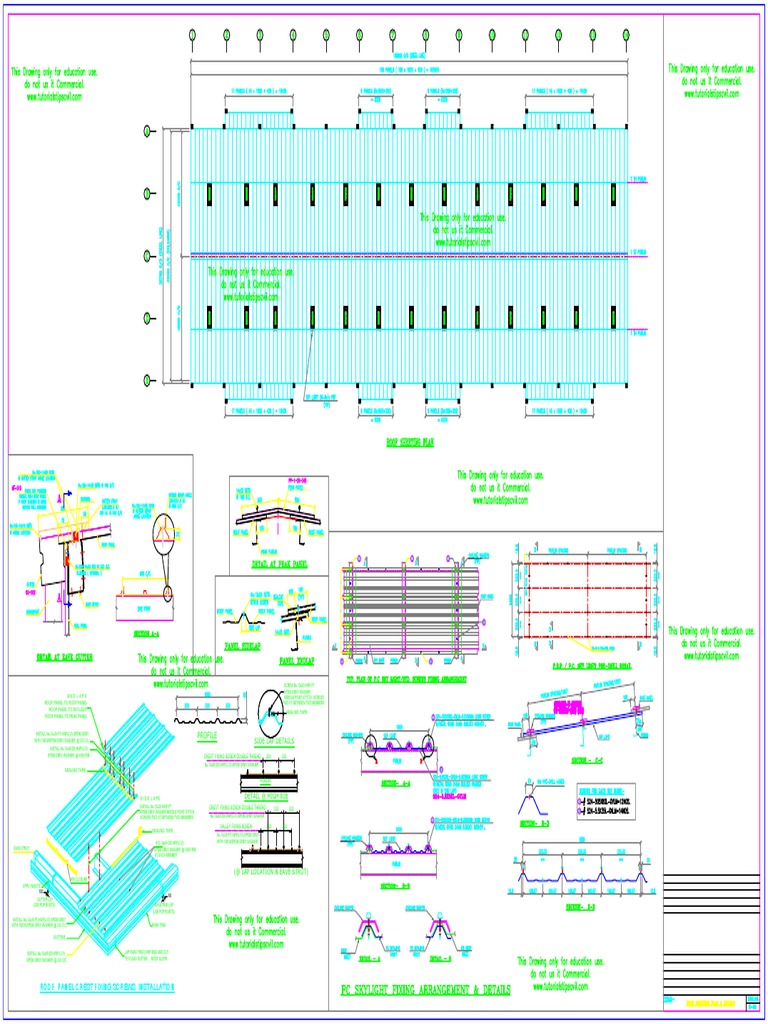 Typ. Roof details for PEB Buildings | PDF