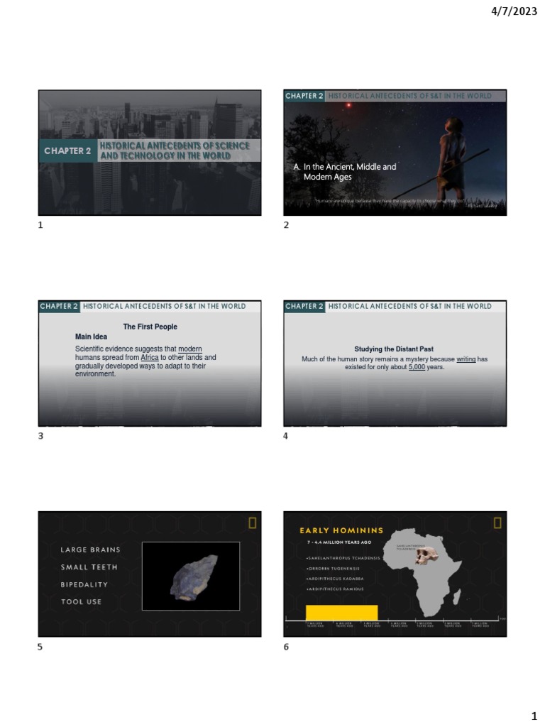 Historical Development of Science & Technology | PDF | Heliocentrism ...