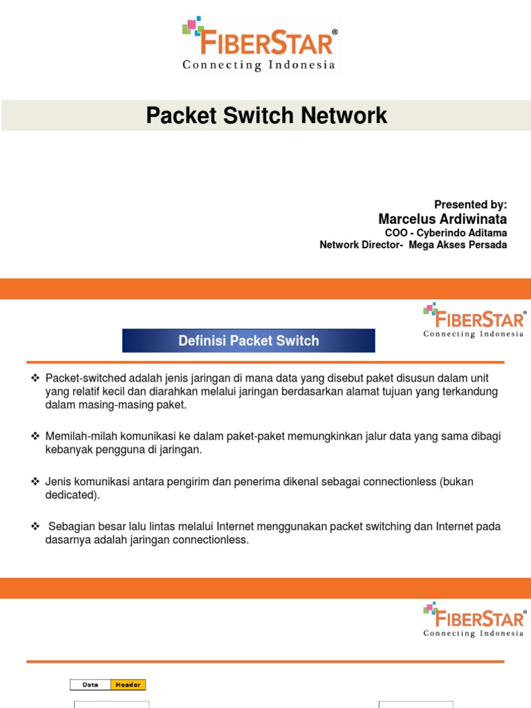 Packet Switch Network | PDF