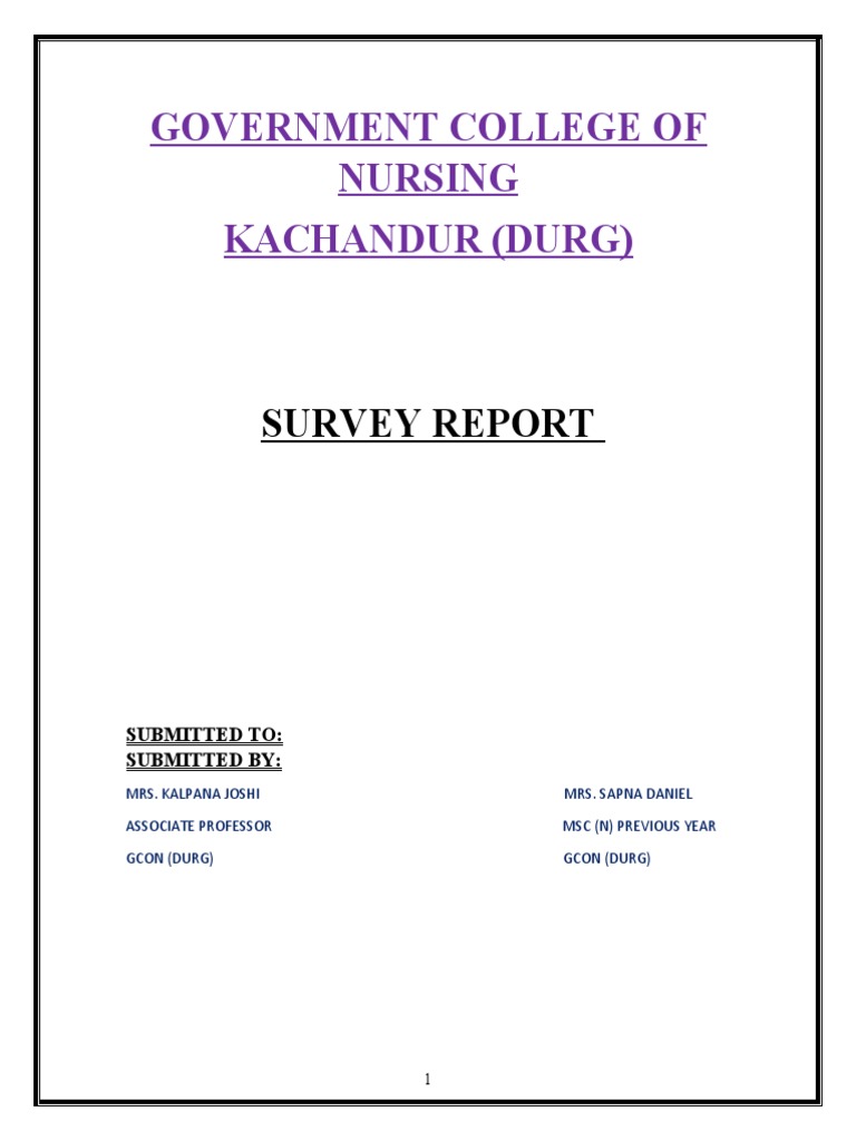 Final Survey | PDF