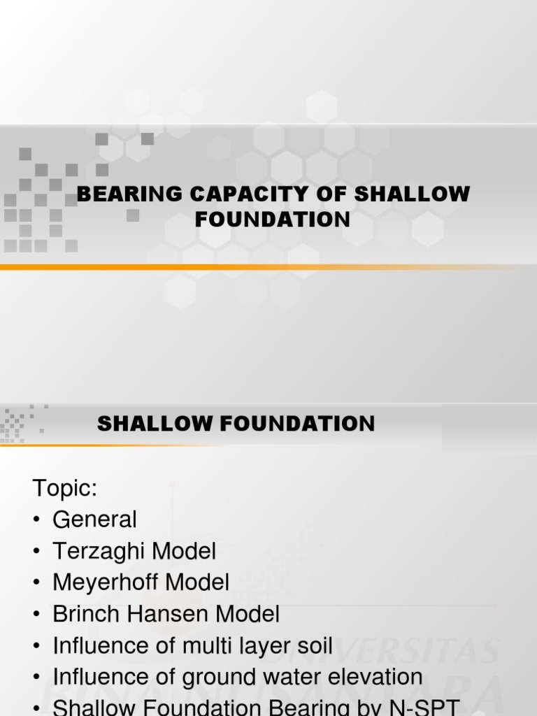 Lecture 5 Design of Shallow Foundation - General | PDF