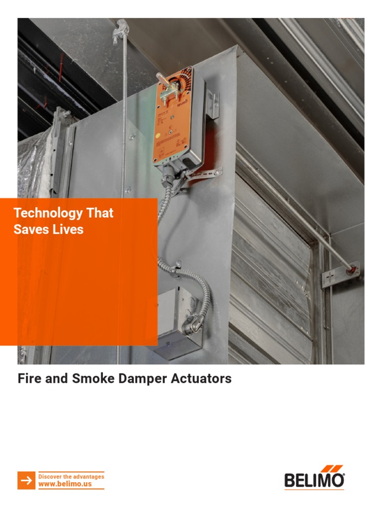 Belimo Fire and Smoke Brochure en Us | PDF | Safety | Actuator