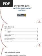 Concur Training | PDF | American Express | Expense