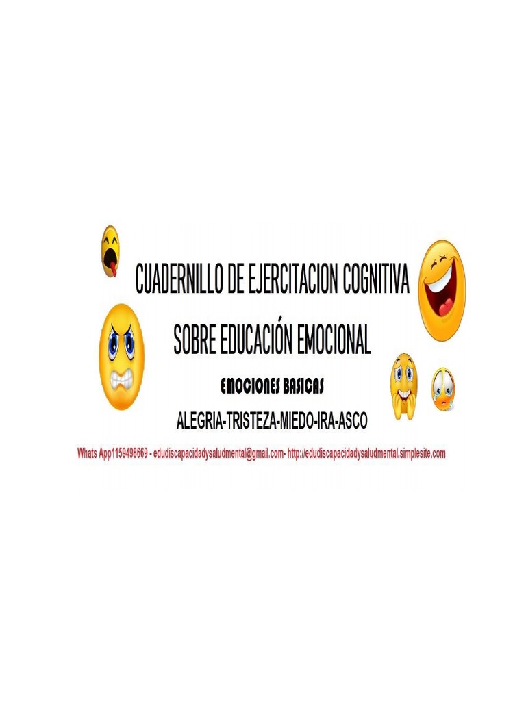 Cuadernillo De Educacion Emocional Pdf
