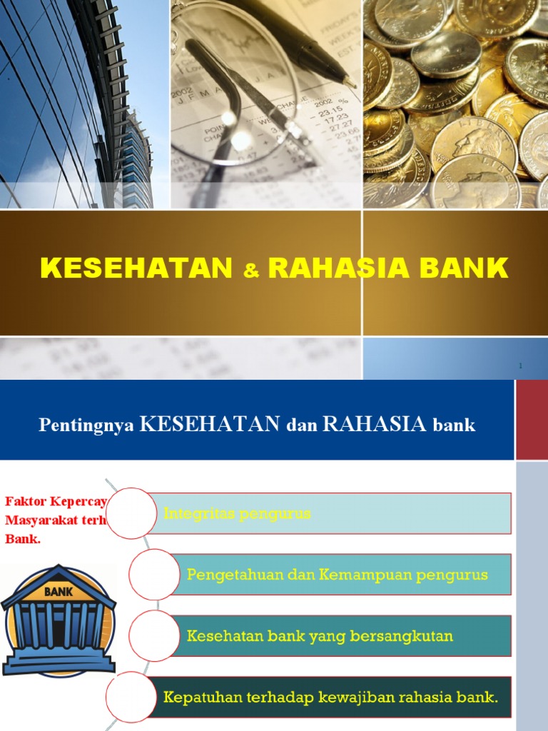Kesehatan Dan Rahasia Bank | PDF