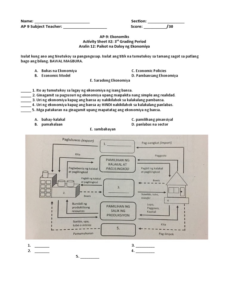 LAS 3rd QTR - Modules12 14 5 | PDF