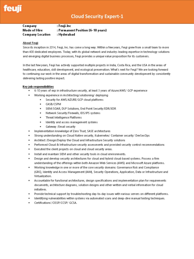JD-Cloud Security Expert-1 | PDF | Cloud Computing | Security