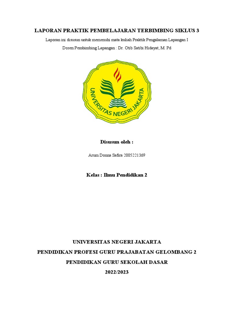Modul Ajar Siklus 3 | PDF