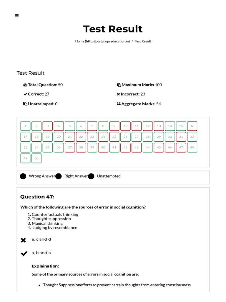 Sources of Error in Social Cognition | PDF