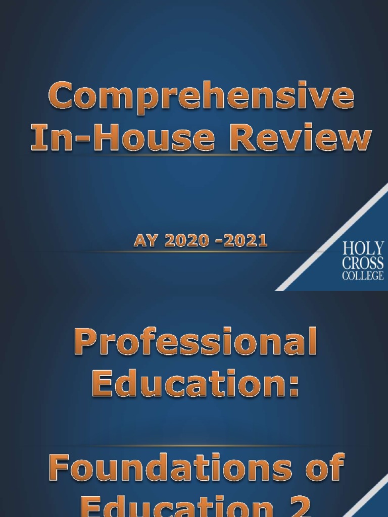 ProfEd - Historical and Philosophical Foundations of Education | PDF