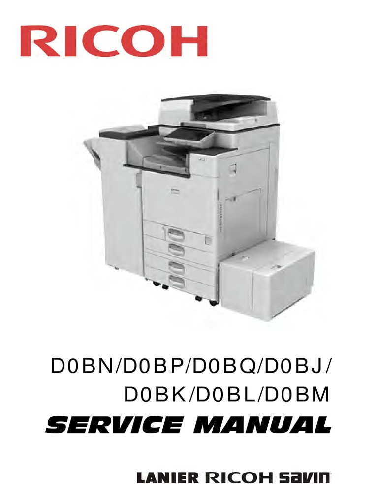 Service Manual: D0BN/D0BP/D0BQ/D0BJ/ D0BK/D0BL/D0BM | PDF