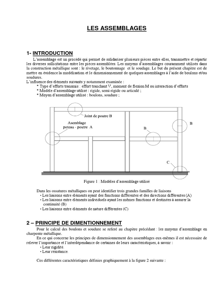 Les assemblages | PDF