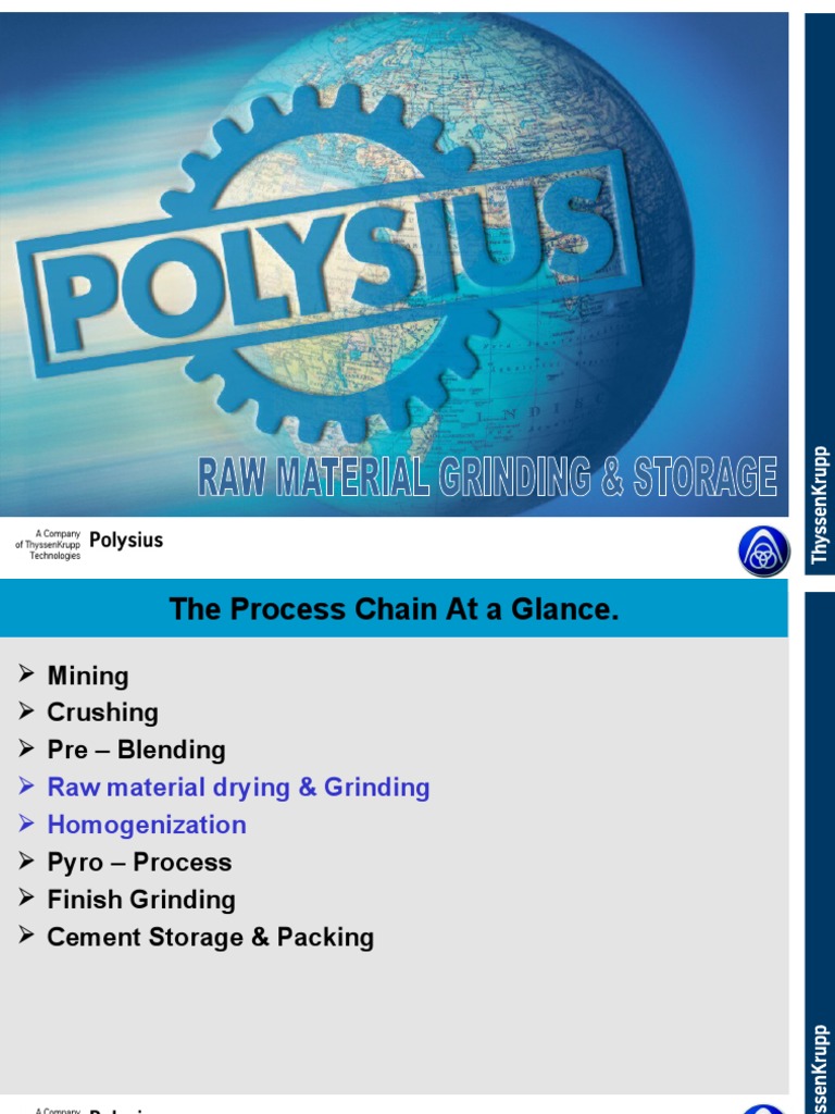 Grinding and Drying Systems Overview | PDF | Mill (Grinding ...