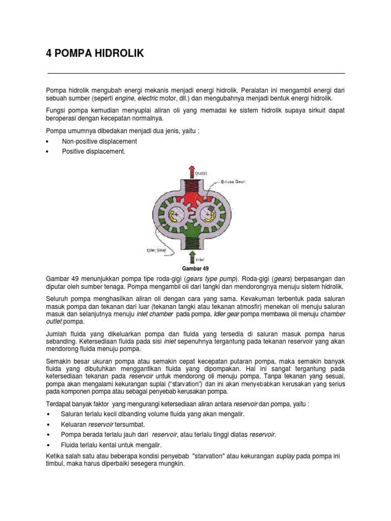 6 Pompa Hidrolik | PDF