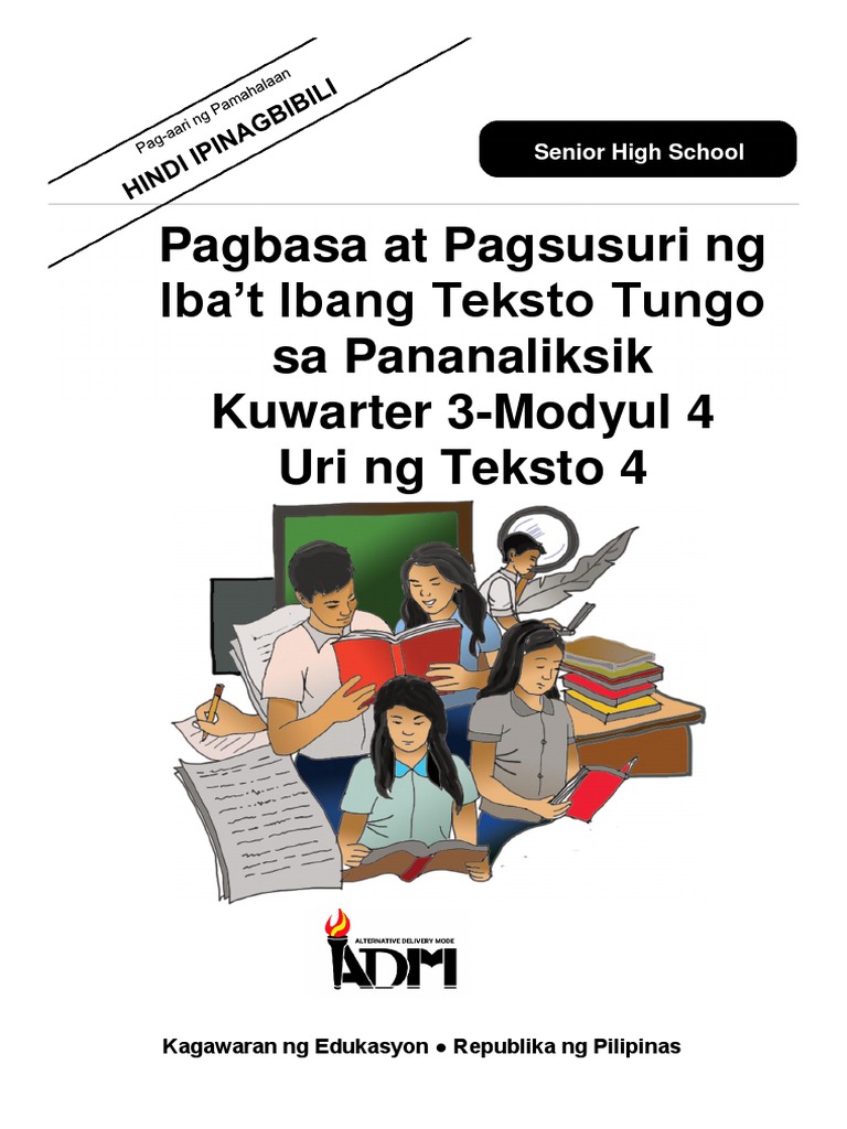 COR-8-Pagbasa-at-Pagsusuri-Module-4 | PDF