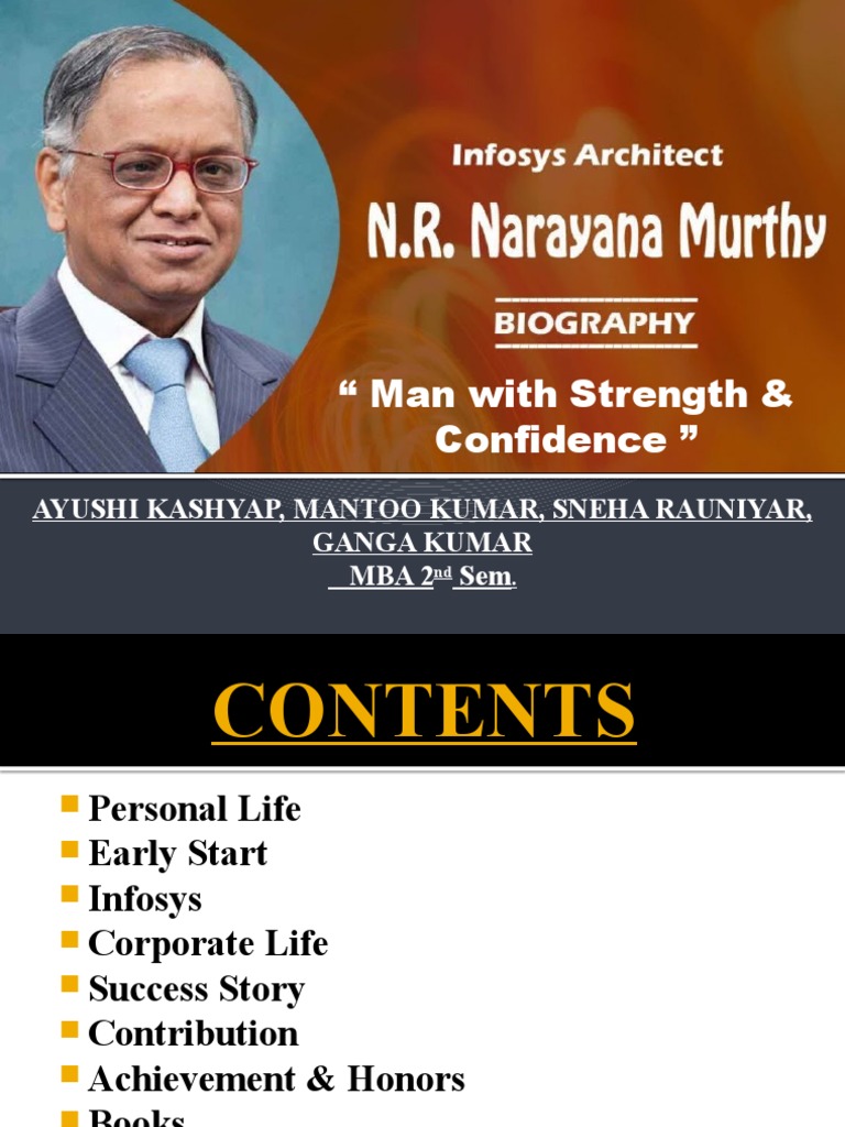 Narayan Murthy | PDF