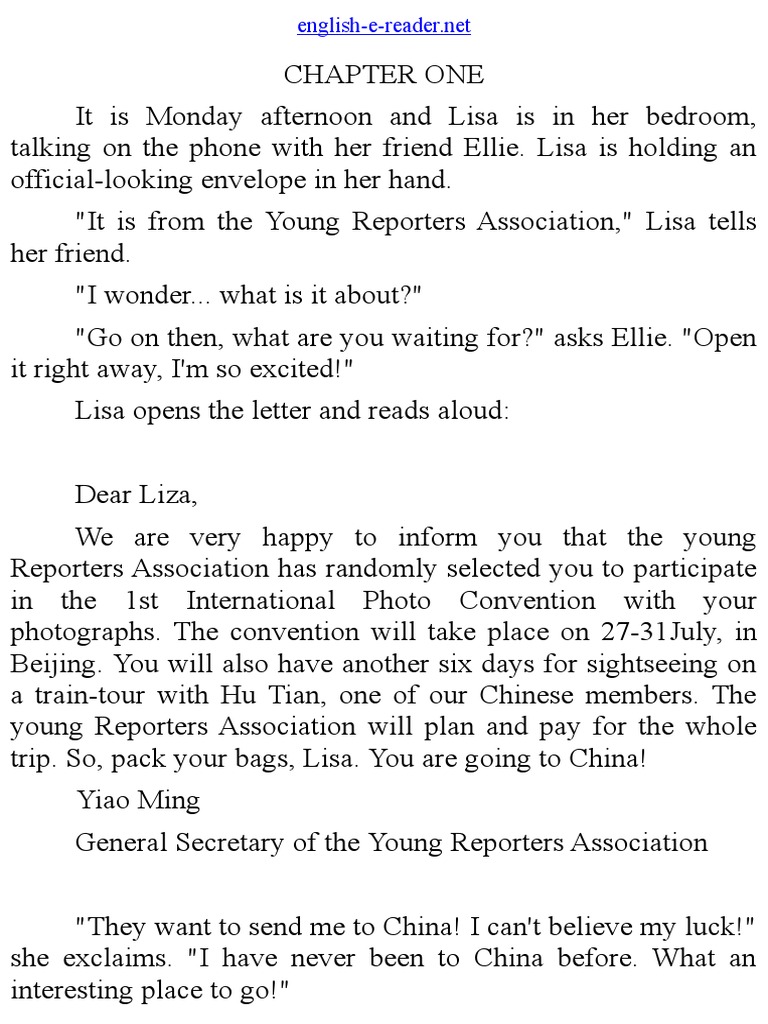 Lisa in China-Mitchell HQ | PDF | Chinese Cuisine | China