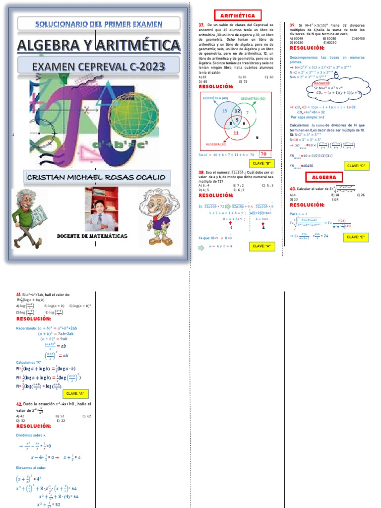 Resol Cepre 2023 C | PDF