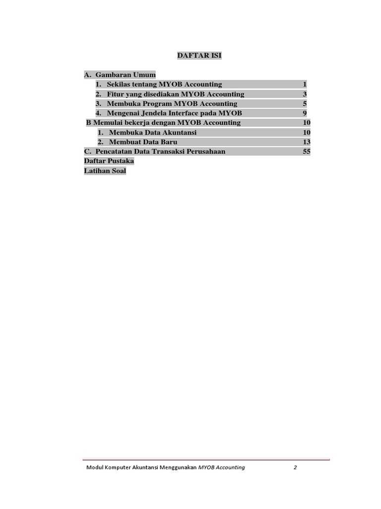 Accounting Myob | PDF