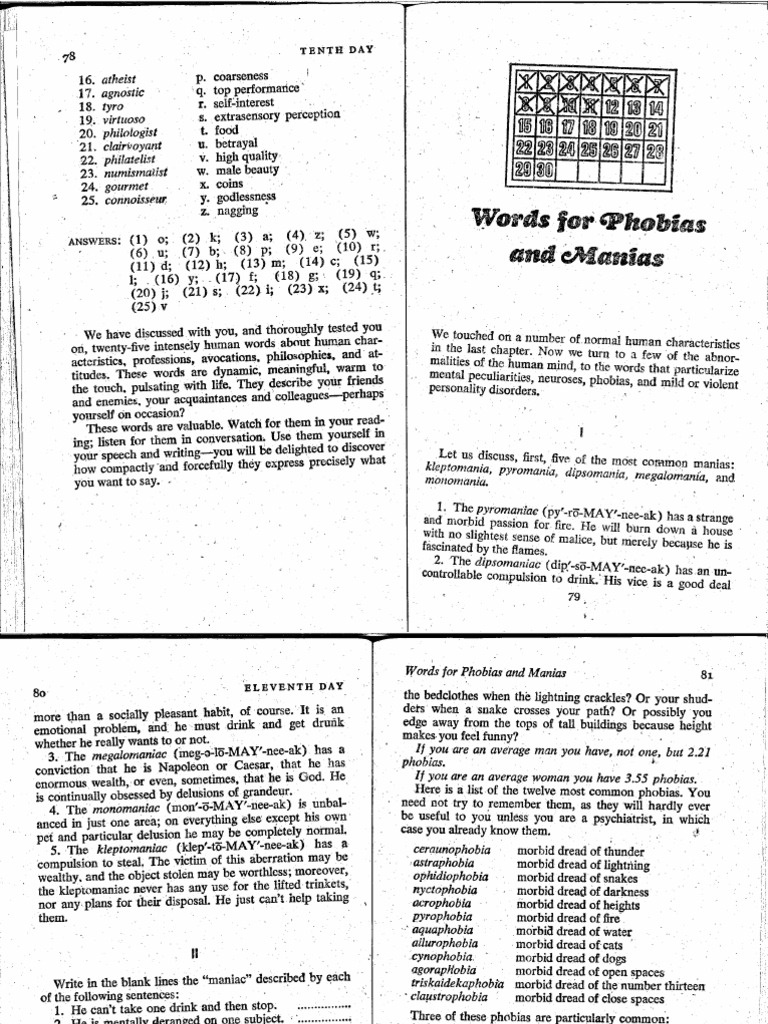 30 Days To A More Powerful Vocabulary 1-5 | PDF