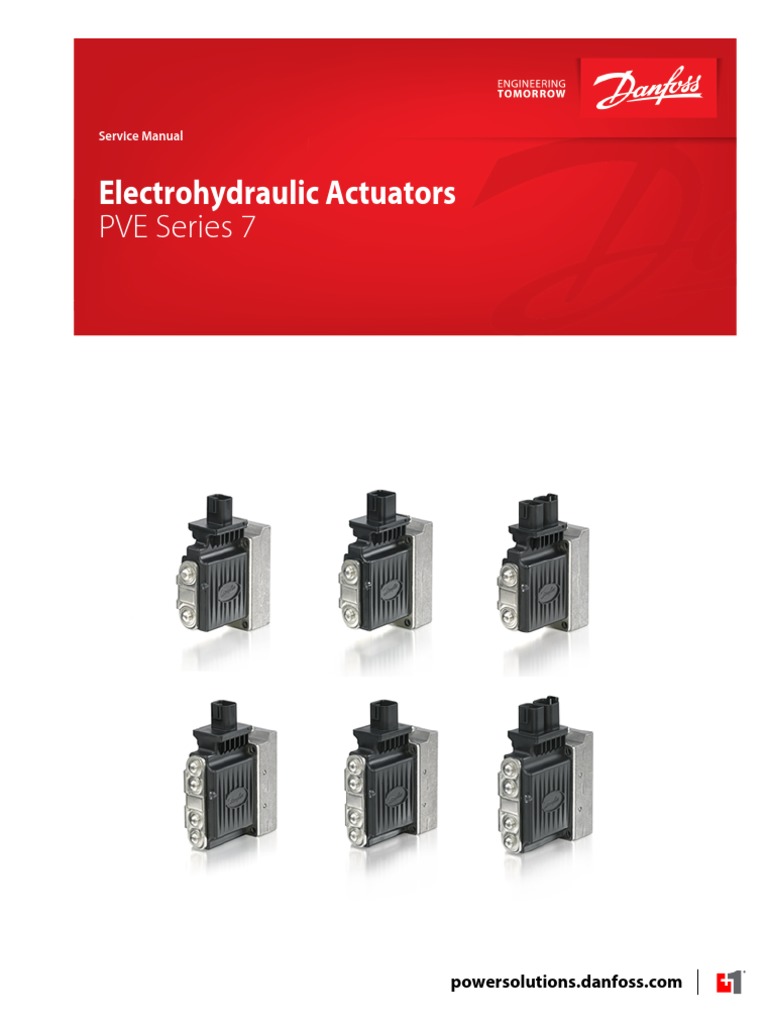 Electrohydraulic Actuators Pve Series 7 Service Manual En-Us | PDF
