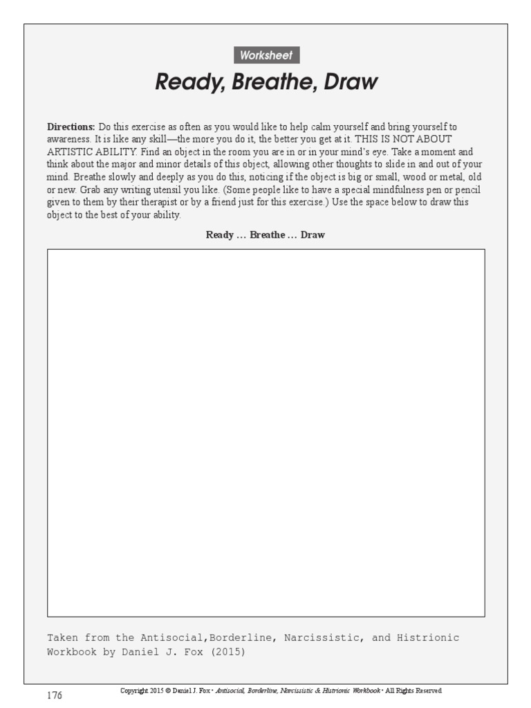 DBT Ready Breathe Draw | PDF