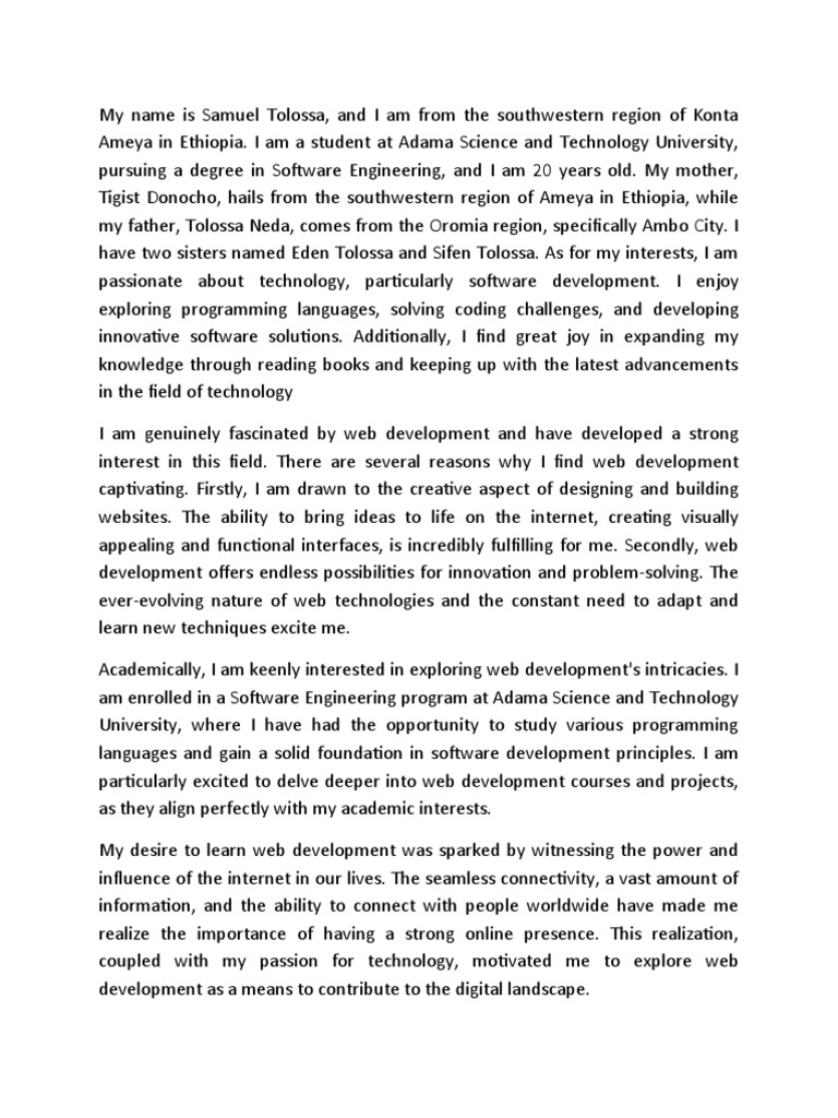 Evangadi | PDF | Goal | Innovation