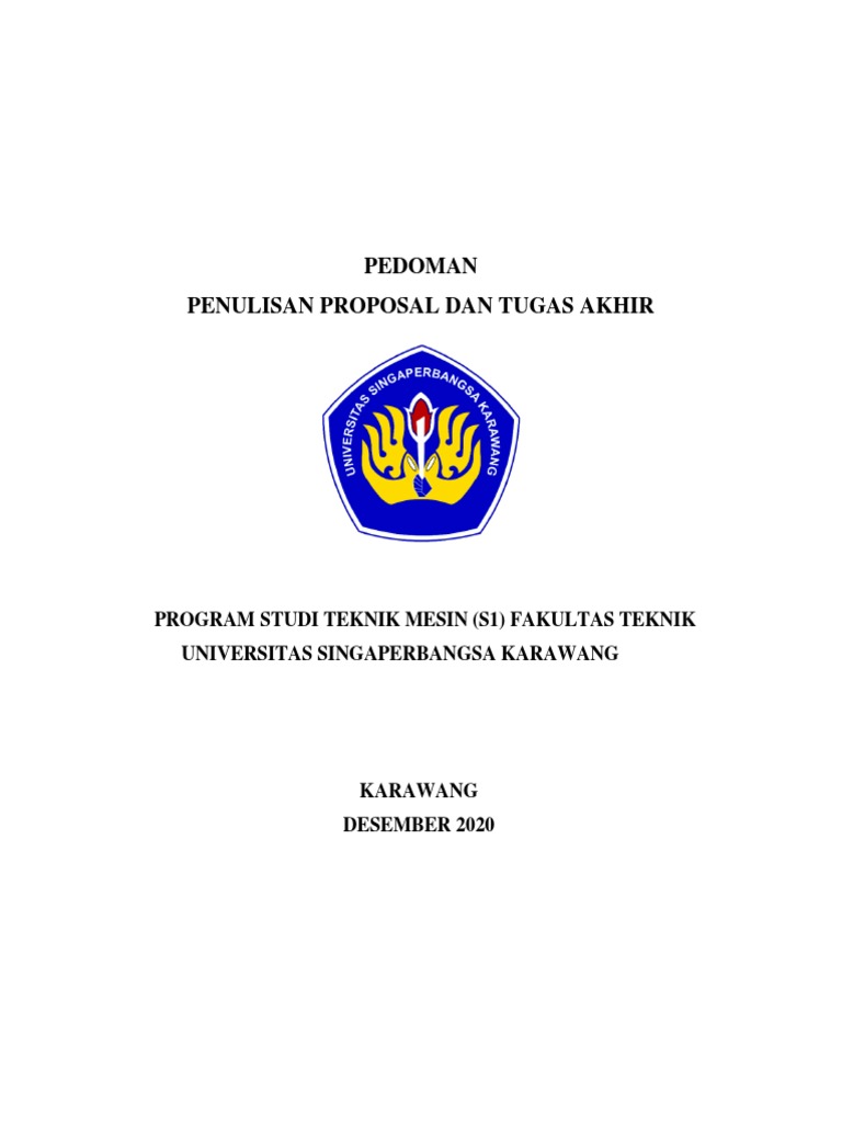 Panduan Penulisan Ta 2020 Pdf
