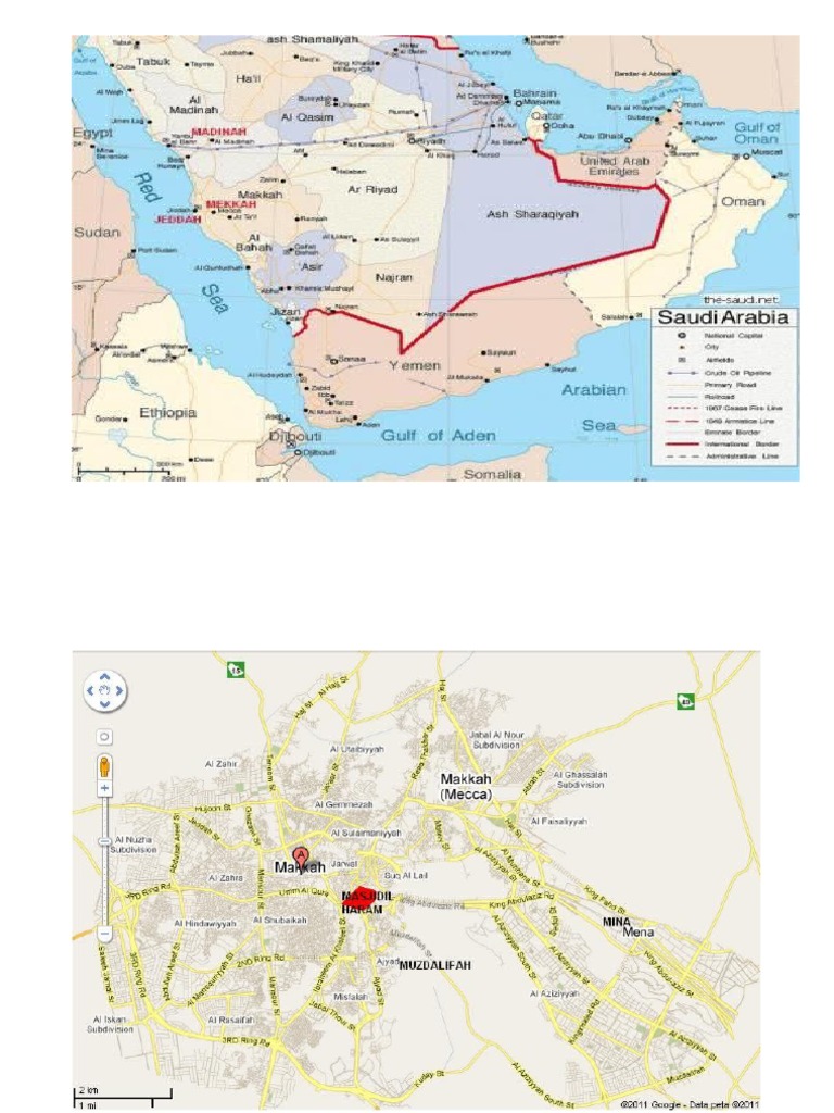 Peta Kota Mekkah - Madinah | PDF