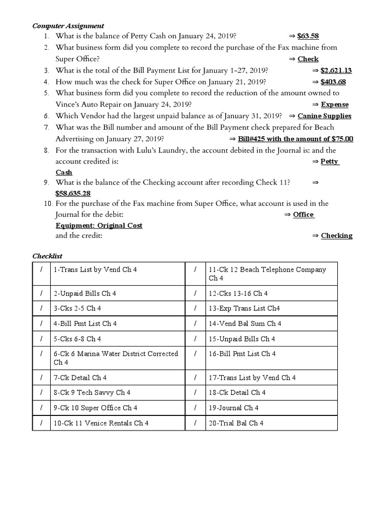 Homework (AC373) CHP 4 - Loh Yi Cheng | PDF