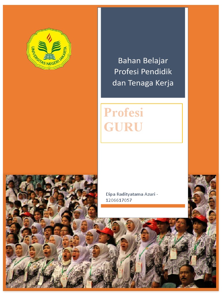 Pengertian Profesi Guru | PDF