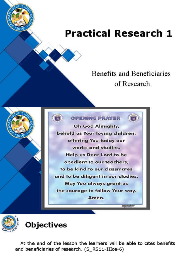 Benefits and Beneficiaries of Research | PDF | Millennials | Theory