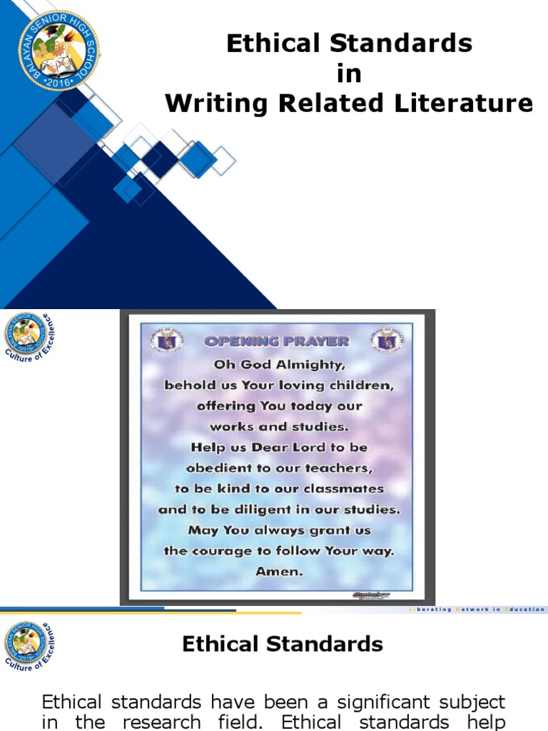 Ethical Standards in Research Writing | PDF | Morality | Plagiarism