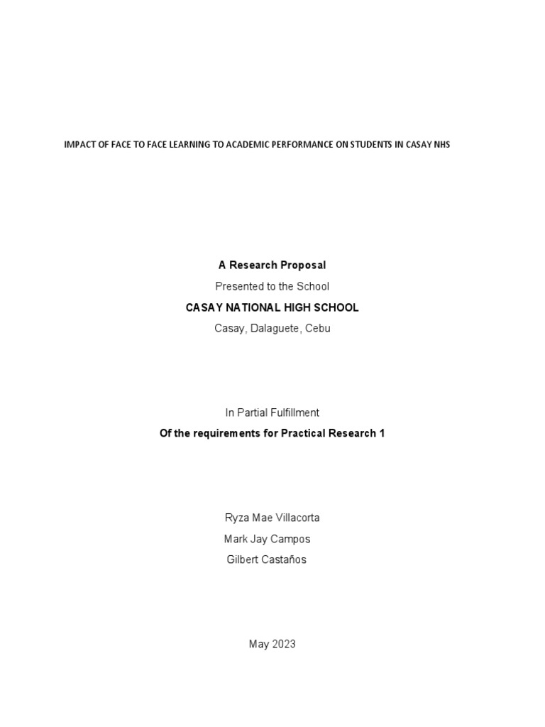 Cover Page Template | PDF