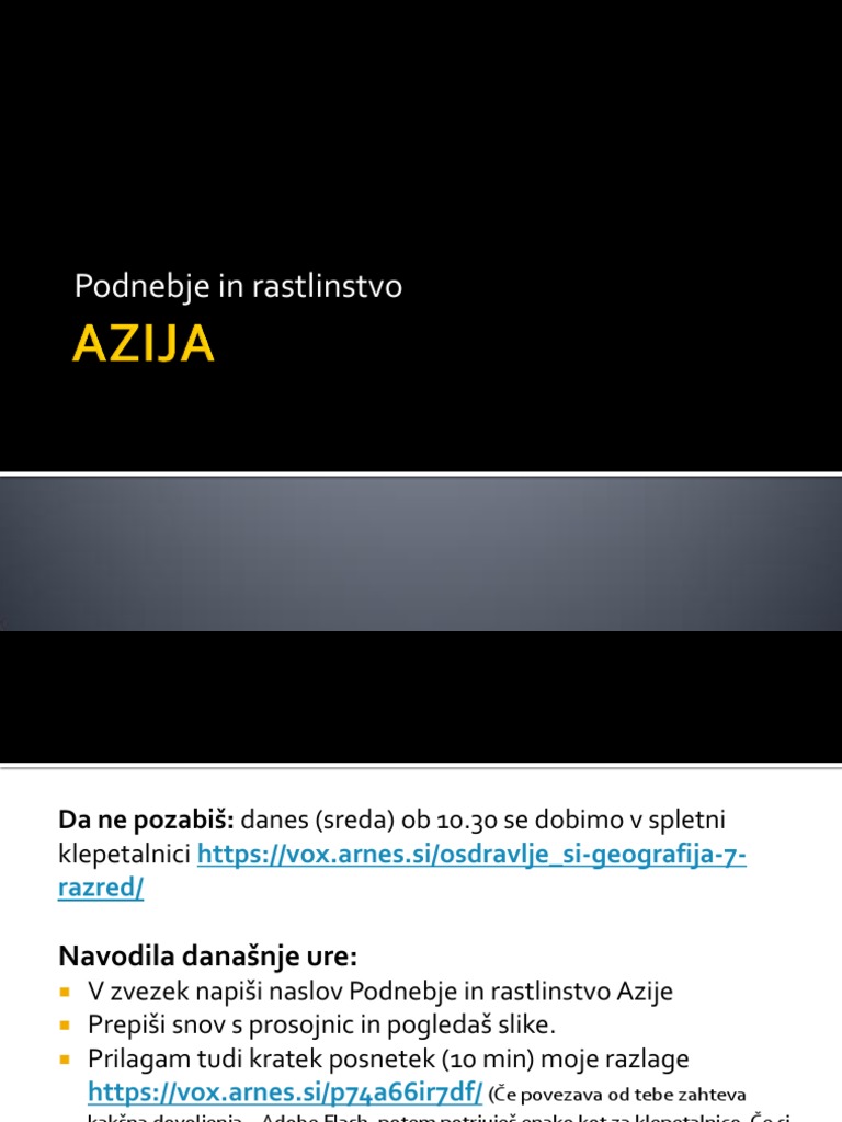 7A GEO Podnebje Azije 1 4 | PDF