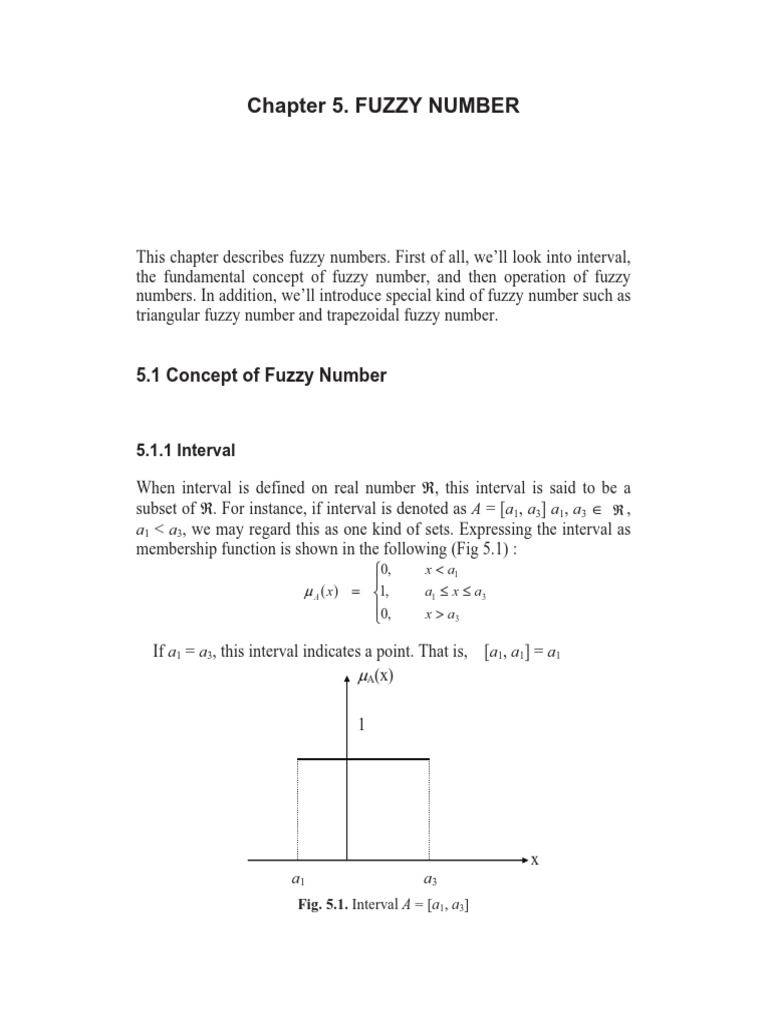 Bilangan Fuzzy | PDF