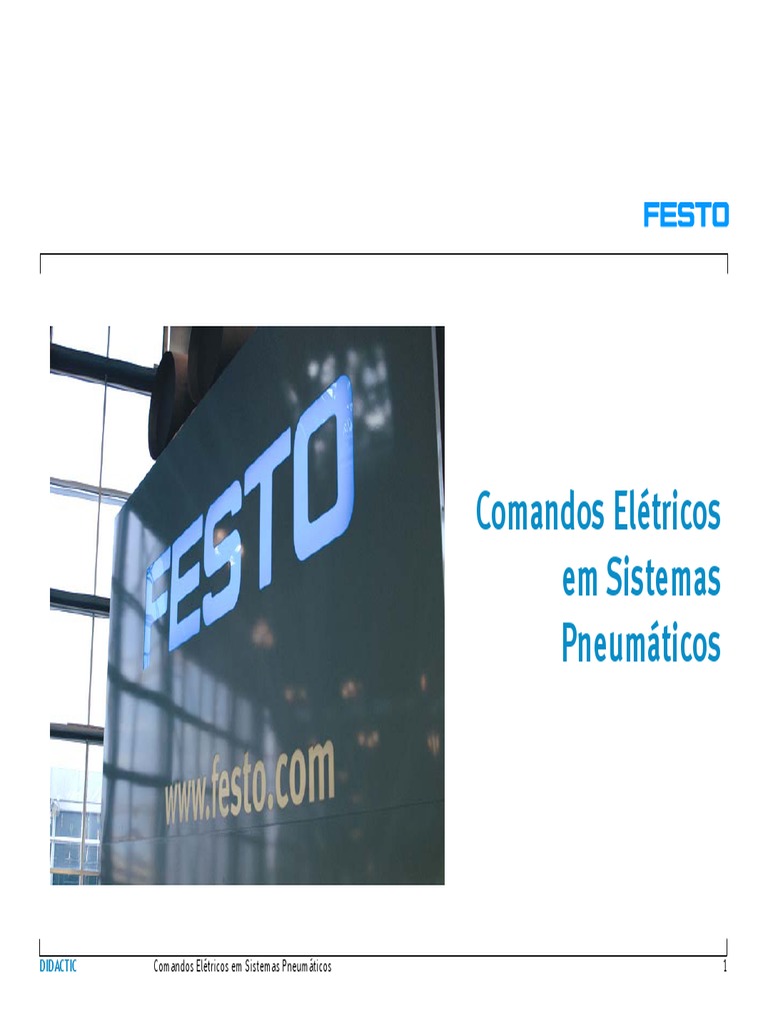 Festo Didactic - Eletropneumática | PDF