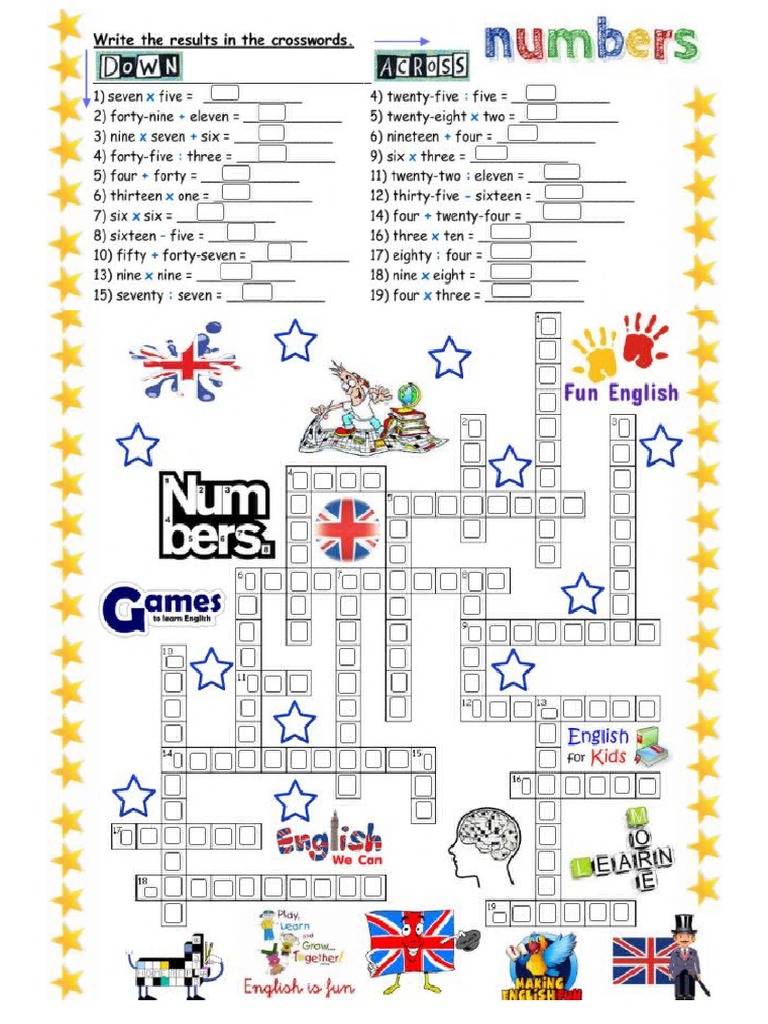 Numbers Worksheet Recopilación | PDF