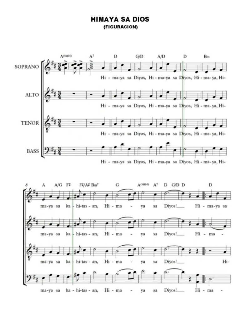 Final Satb Himaya Sa Dios | PDF
