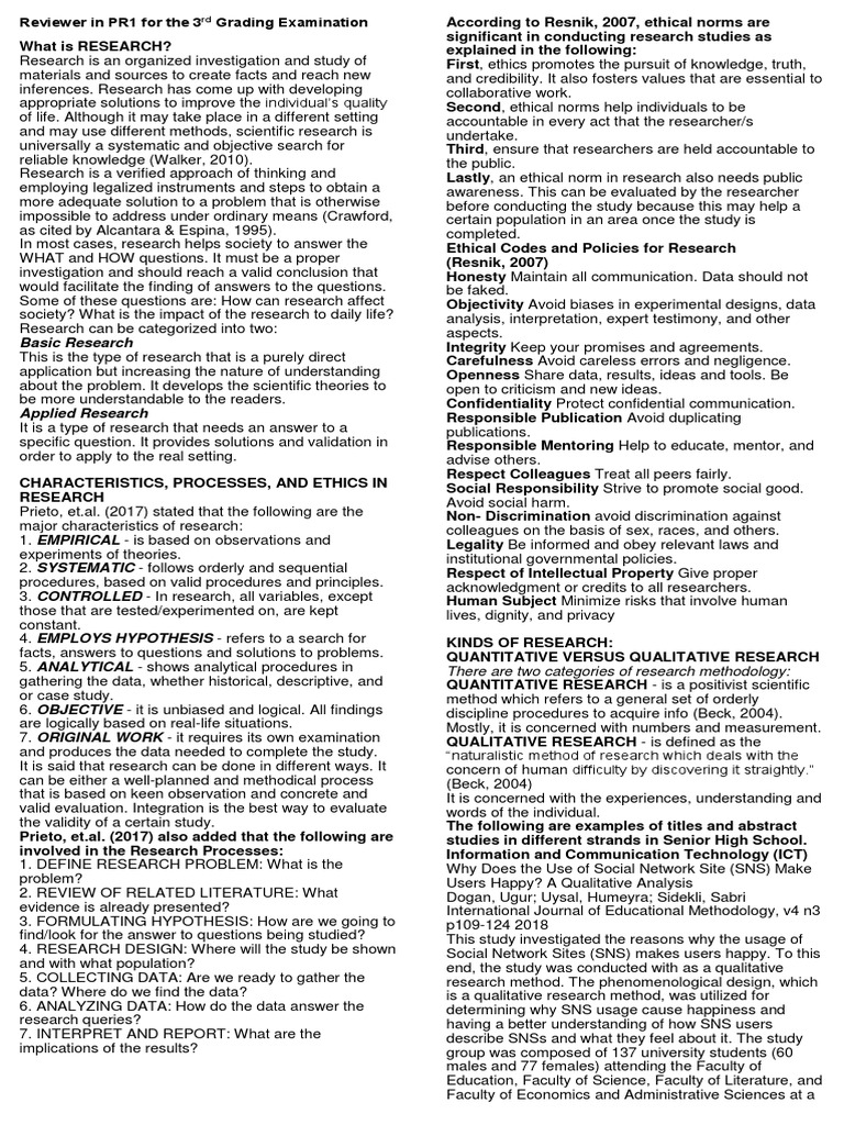 Reviewer in PR1 - 3rd Quarter | PDF