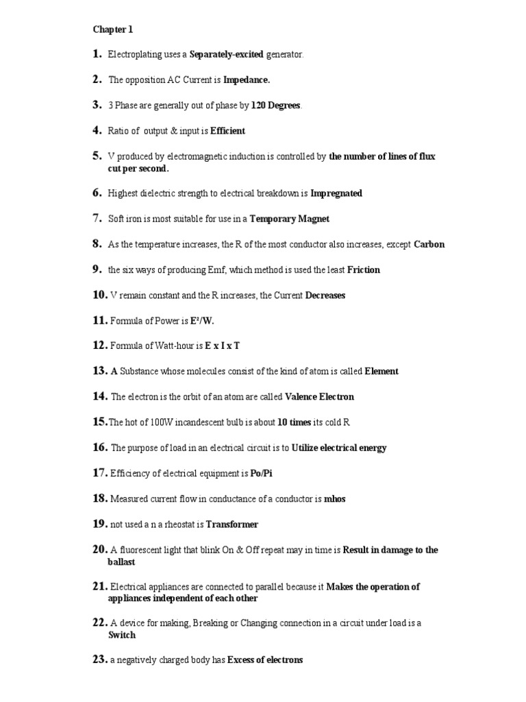 RME REVIEWER Def | PDF | Electrical Wiring | Transformer