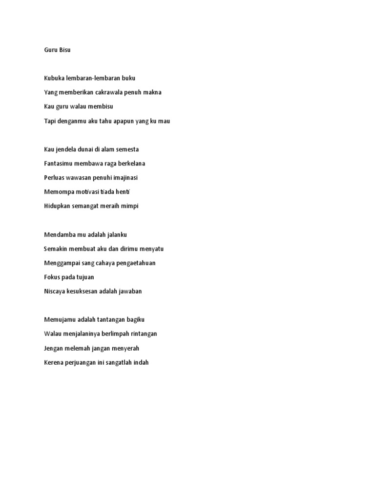 Guru Bisu | PDF